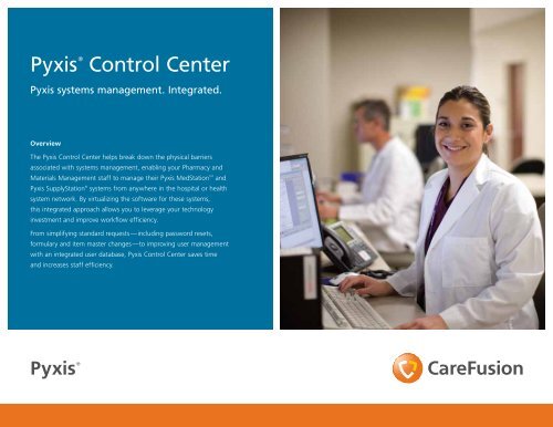 Pyxis® Control Center - CareFusion