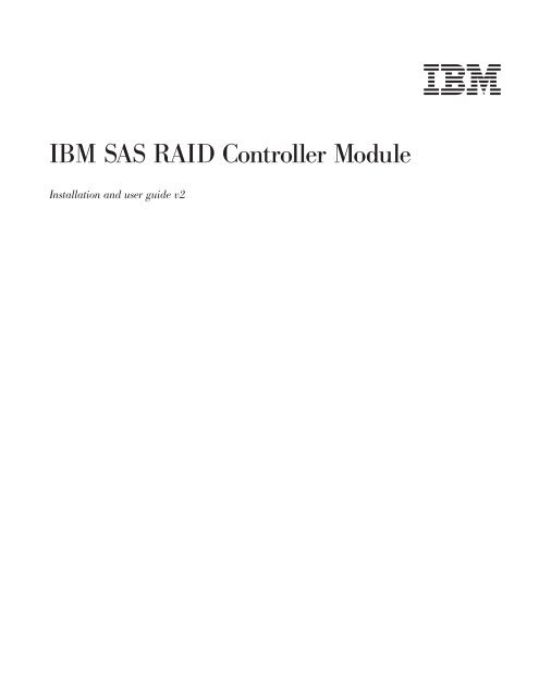 Ibm Sas Raid Controller Module