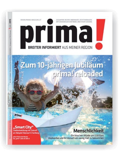 prima! Magazin - Ausgabe Juli 2015
