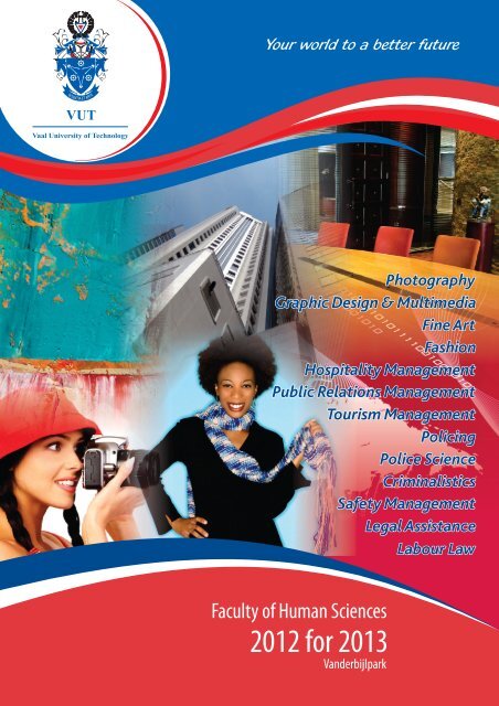 human science booklet 2012.cdr - Vaal University of Technology