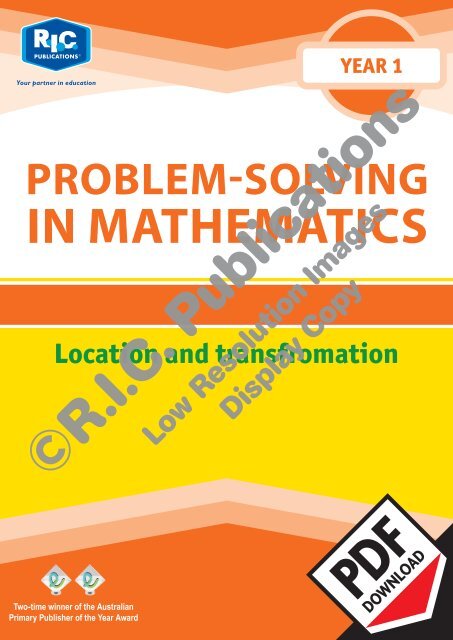 20712_Problem_solving_Year_1_Location_and_transformation