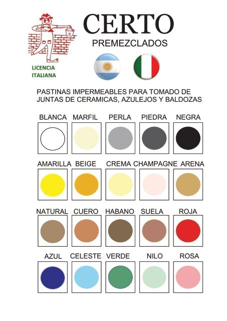 Carta De Colores Marfil