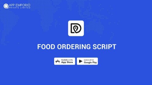 Online Food Ordering Script