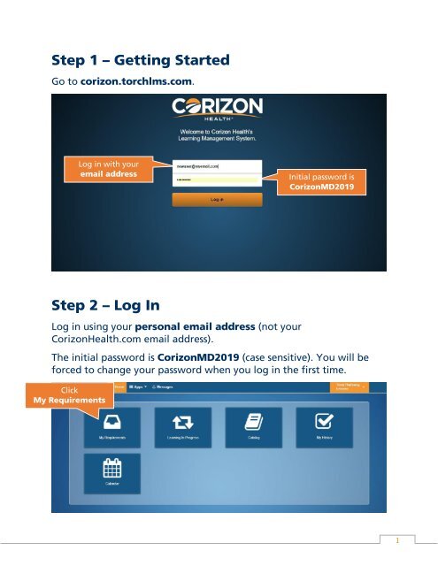 Step 1 – Getting Starte