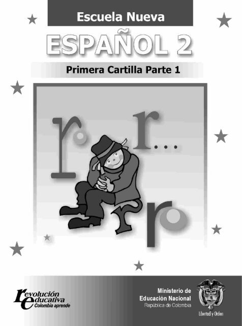 CARTILLA ESPAÑOL 2° PARTE 1