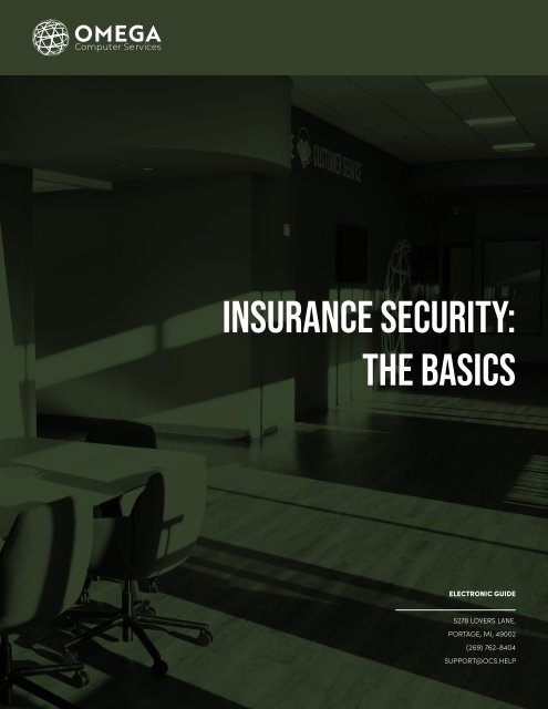 Insurance Security The Basics Guide