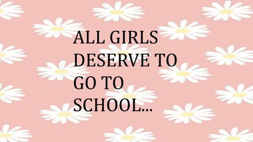 SCHOOL TAKING ACTION