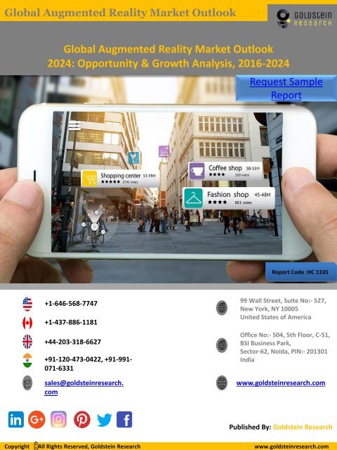 Global Augment Reality Market Reserach report -Sample