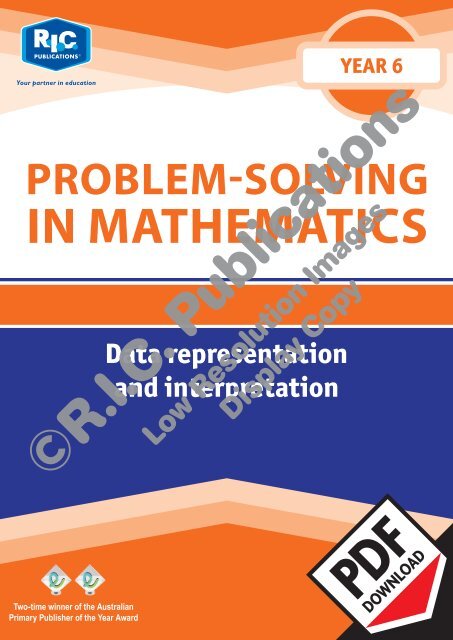 20775_Problem_solving_Year_6_Data_representation_and_interpretation
