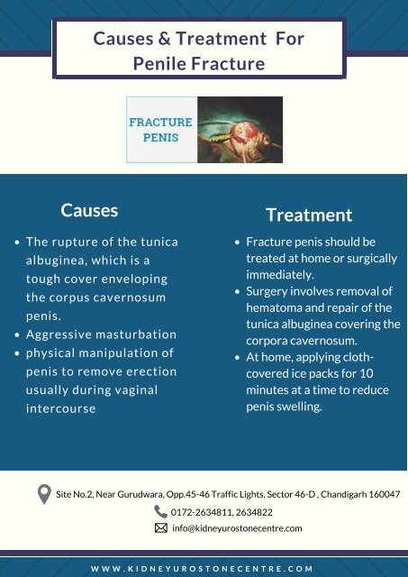 Causes & Treatment of Penile Fracture