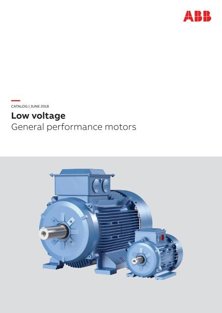 ABB Low voltage motors