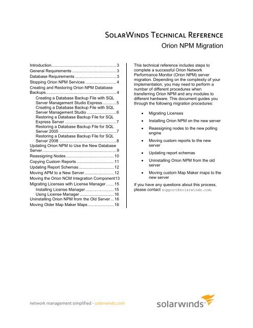 OrionServerMigration