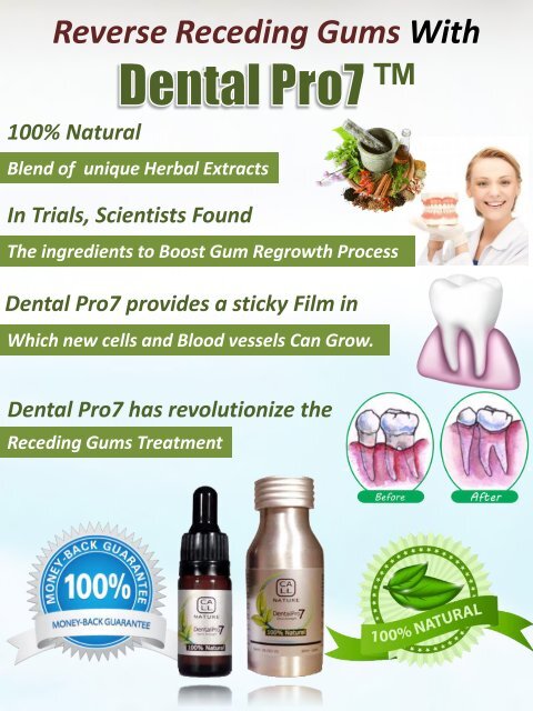 how to reverse receding gums at home