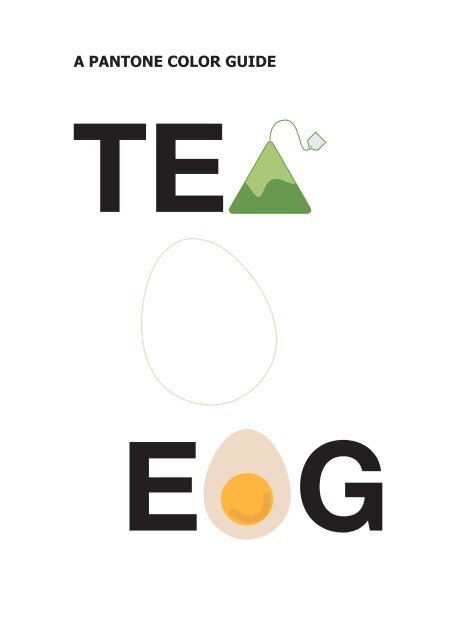 A Pantone Color Guide - Tea Egg