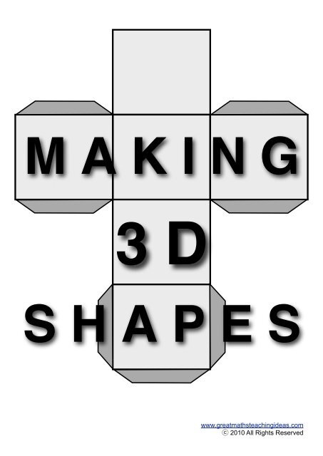 Making-3D-Shapes