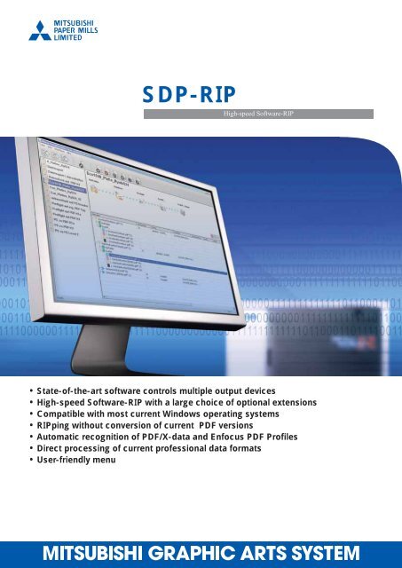 SDP-RIP - Mitsubishi Paper