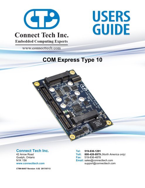 CTIM-CCG030_Manual