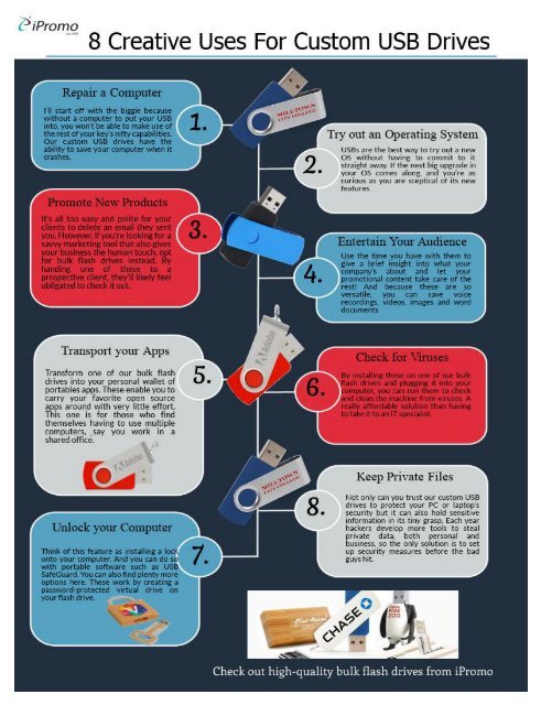 8 Creative Uses For Custom USB Drives