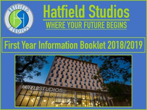 First Year Information Booklet