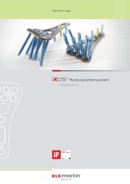 Hand and Foot Surgery GENOS mini - KLS Martin