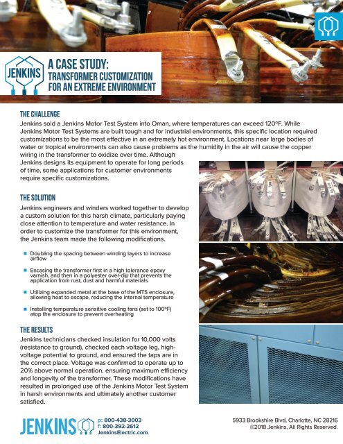 Jenkins Transformer Case Study