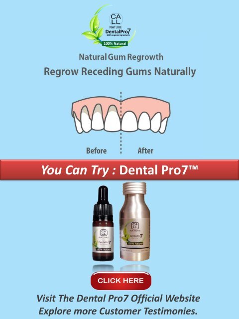 How to Grow back Gums Naturally