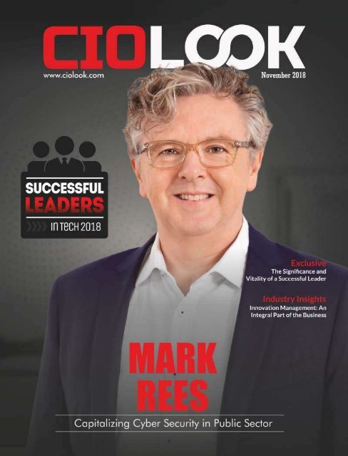 Successful Leaders in Tech 2018 - CIO Look Magazine