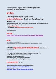 technical dictionary german-english-french