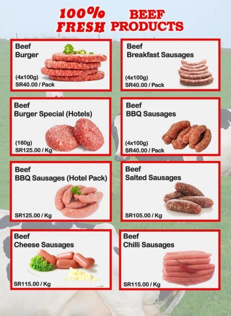 ELS PRODUCTS BEEF PRODUCTS