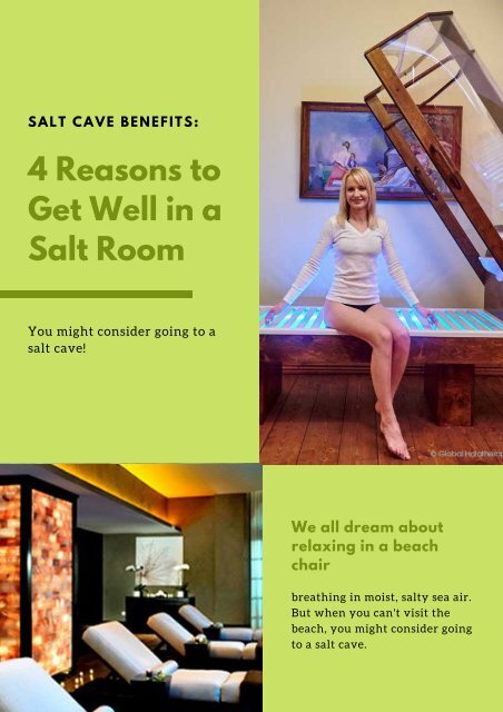 Salt Cave Benefits: 4 Reasons to Get Well in a Salt Room