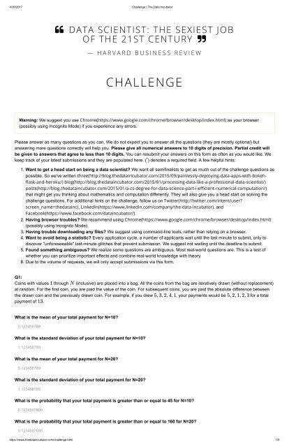 Challenge _ The Data Incubator