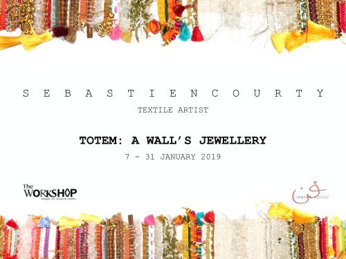 e-Catalogue: Sebastien Courty | Totem: A Wall's Jewellery