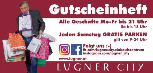 Lugner City Gutscheinheft