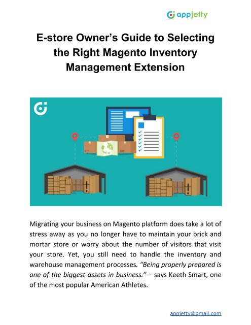 E-store Owner’s Guide to Selecting the Right Magento Inventory ...