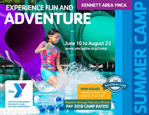 Summer Camp 2019 at Kennett Area YMCA