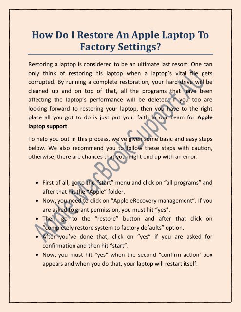How Do I Restore An Apple Laptop To Factory Settings how-do-i-restore-an-apple-laptop-to-factory-settings