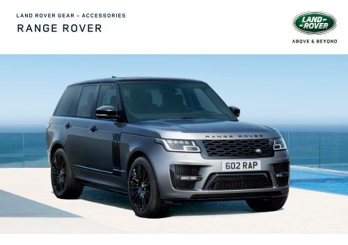 Range Rover Accessories Brochure