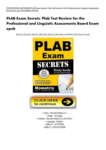 PLAB-Exam-Secrets-Plab-Test-
