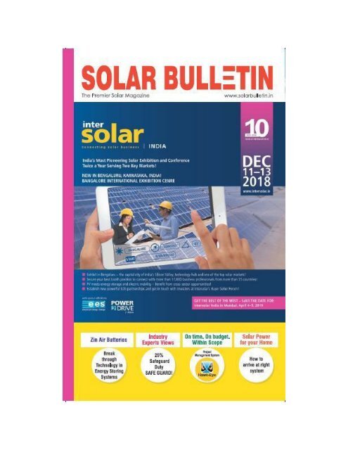 solar bulletin magazine