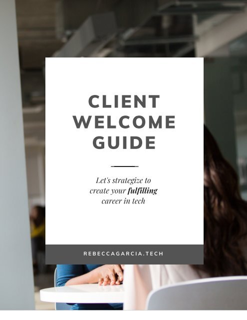 Client Welcome Guide