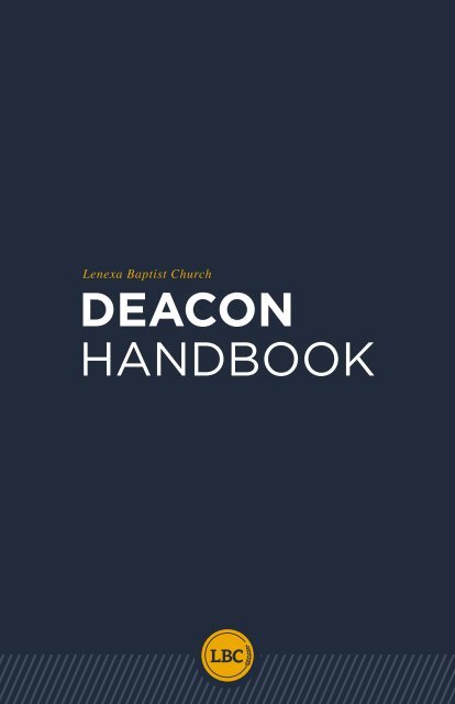 Deacon Handbook Online
