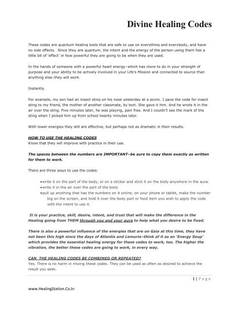 divine_healing_codes