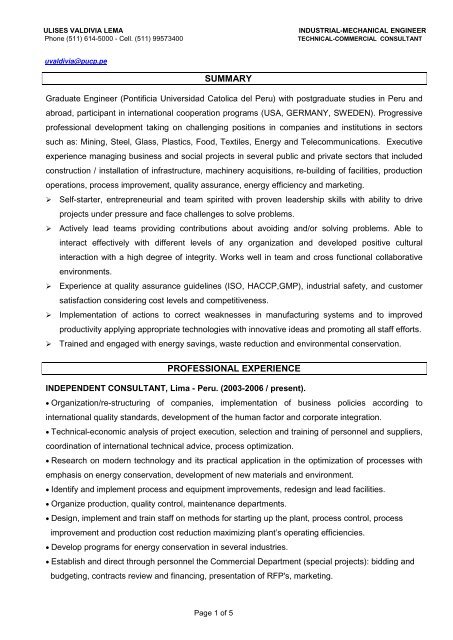 CV ULISES VALDIVIA LEMA 2018 B