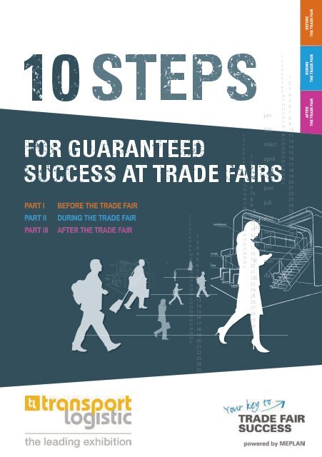 transport logistic // 10 steps for guaranteed success at trade fairs
