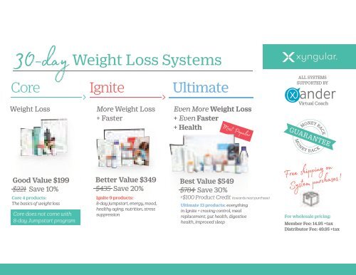 Systems Comparison Flyer