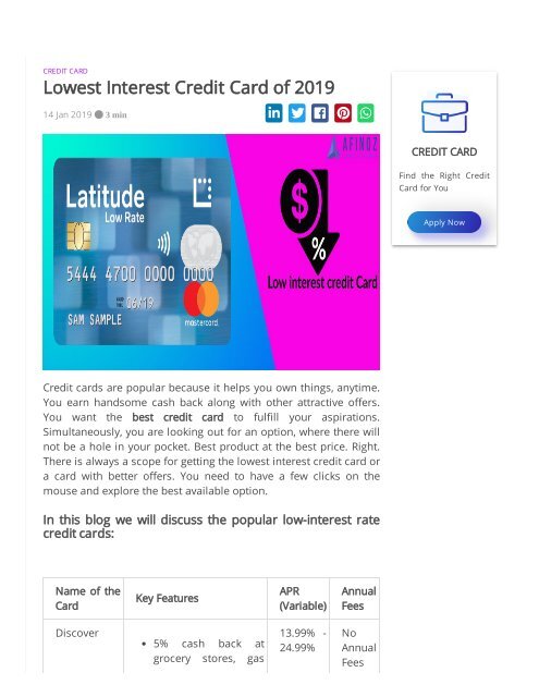 best-low-interest-credit-cards