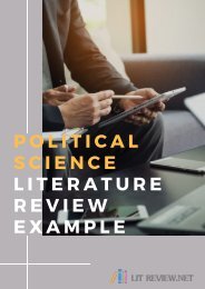 Literature Review Example (PDF)