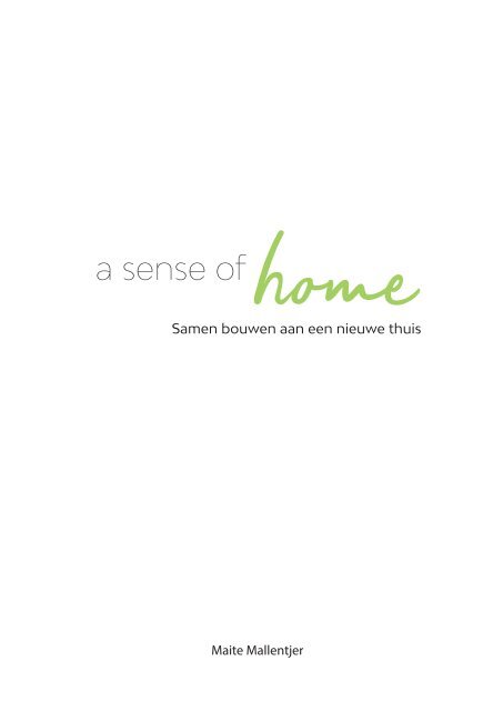 A sense of Home