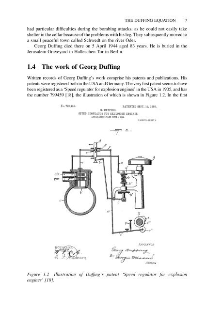 6 THE DUFFING EQUATION