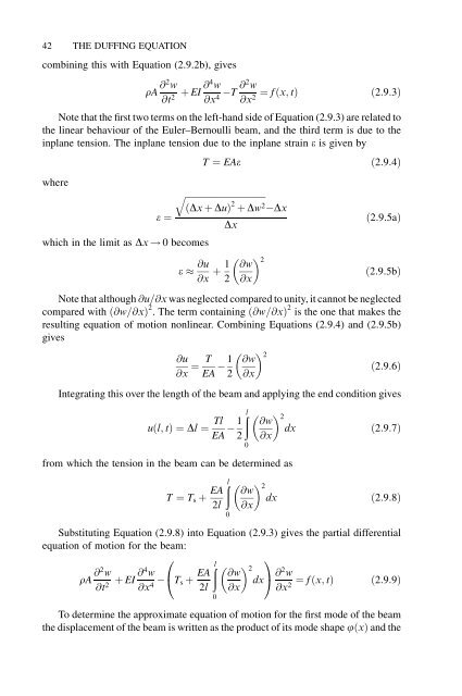 THE DUFFING EQUATION 41 F